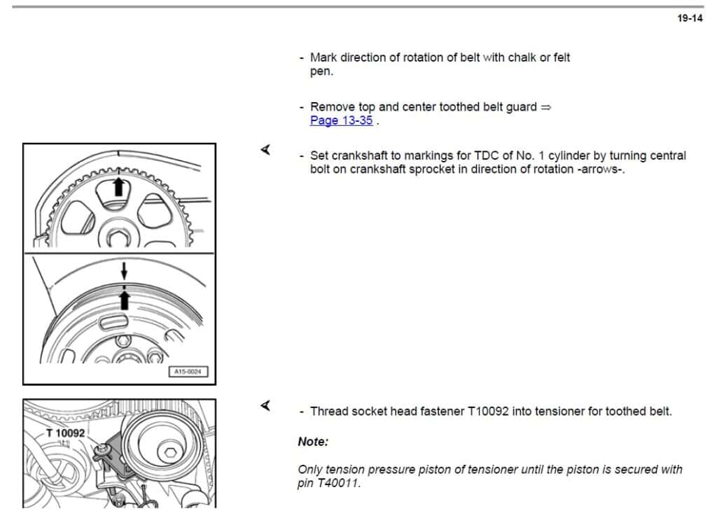 MANUAL DE SERVIÇO – Audi A4 1994-2001 (B5 – Typ.8D) – WEB AUTOMOTIVO
